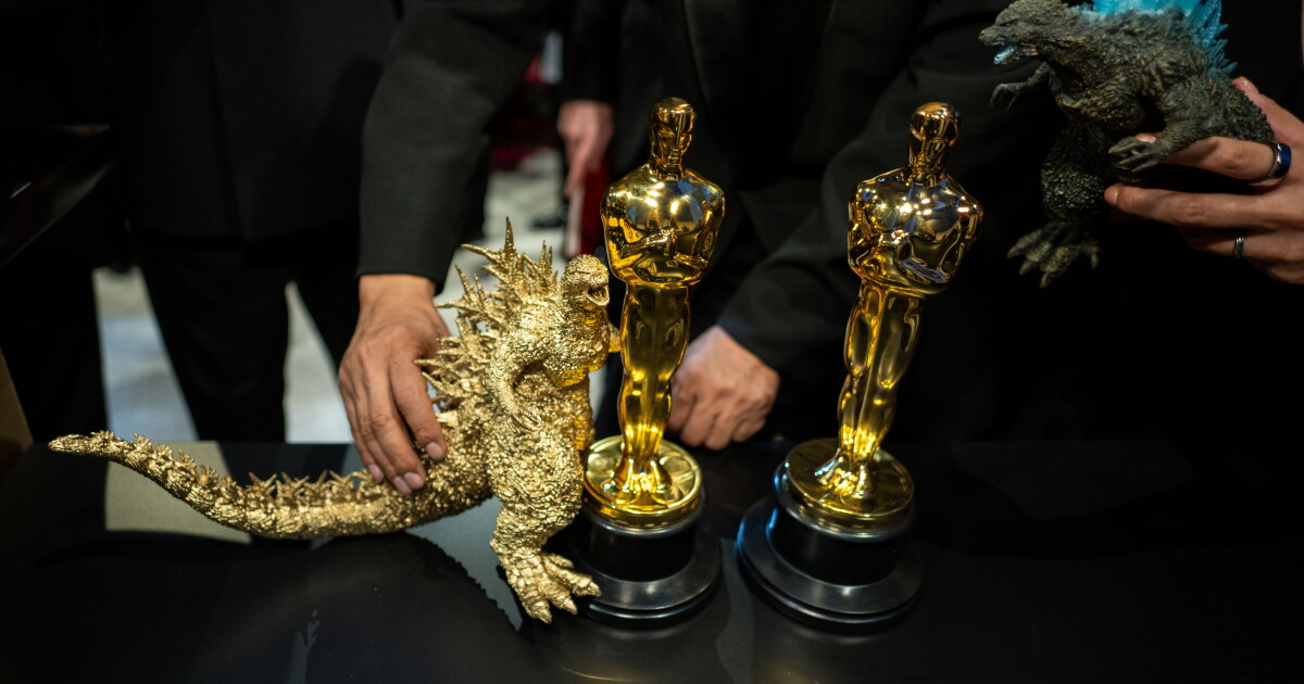Godzilla ties Barbie for Oscar wins | KPBS Public Media