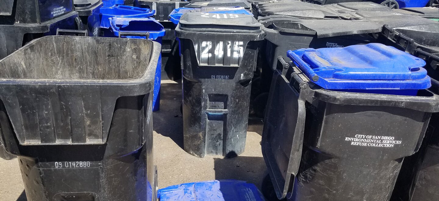 Why Are There So Many Broken Trash Bins In San Diego? | KPBS Public Media