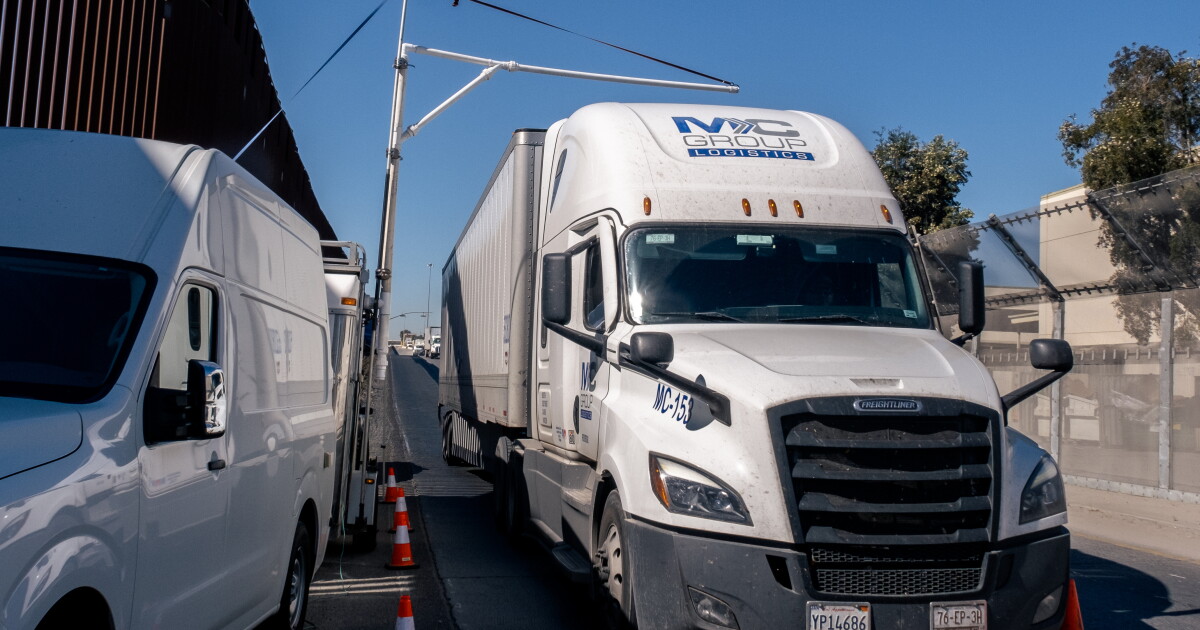 CARB deploys new tech to check semi-trucks emission pollution | KPBS ...