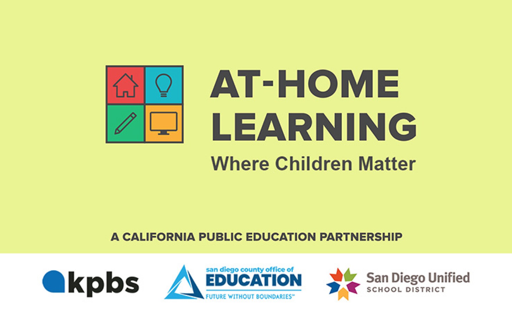 At-Home Learning: Where Children Matter | KPBS Public Media