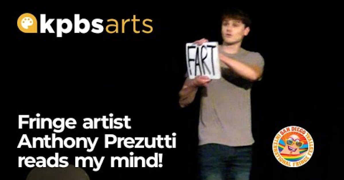 Fringe artist: Anthony Prezutti | KPBS Public Media
