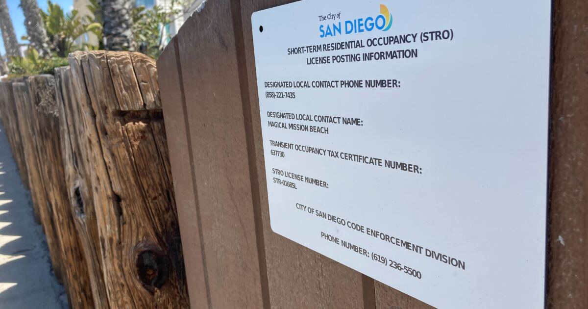 San Diego to reopen vacation home rental applications in Mission Beach ...