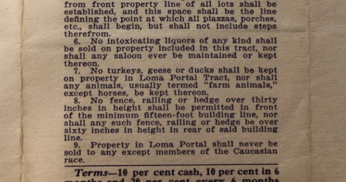 restrictive covenants