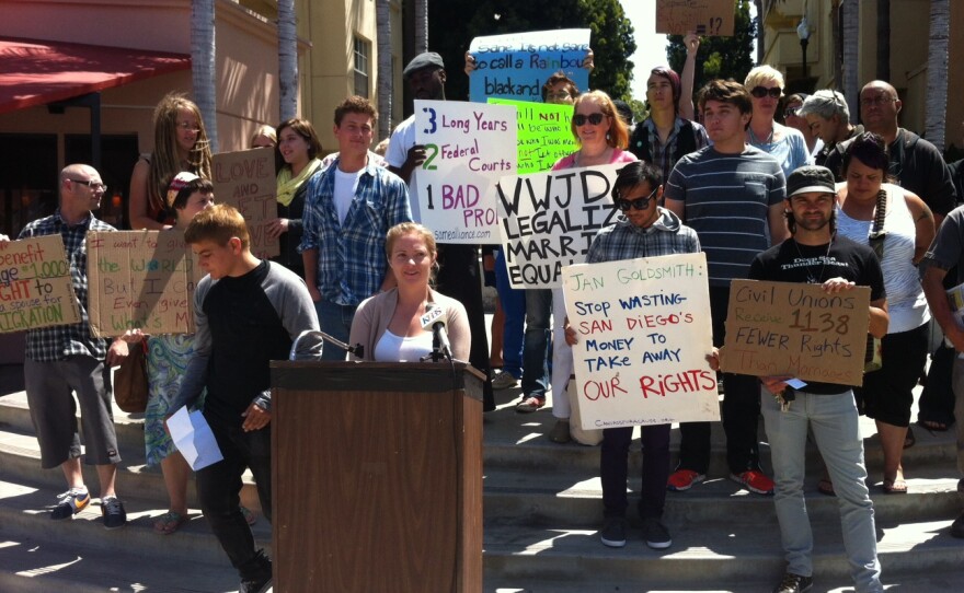 LGBT Community Says Prop B Bad For Gay Couples KPBS Public Media lgbt-community-says-prop-b-bad-for-gay-couples-kpbs-public-media