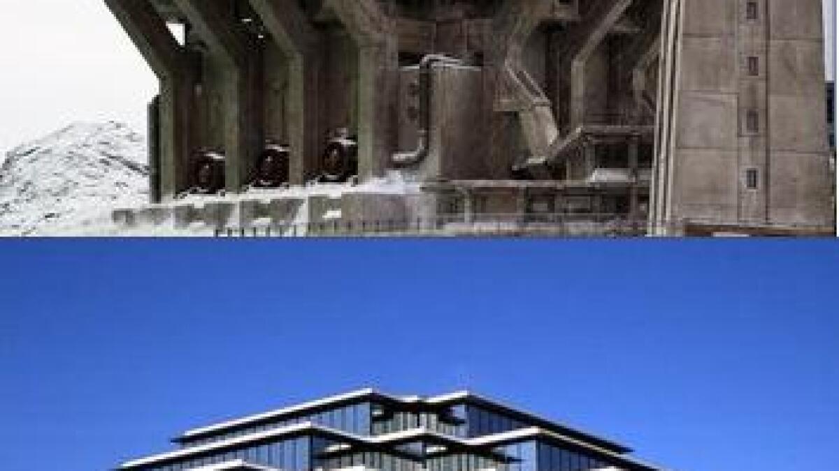 inception building collapsing