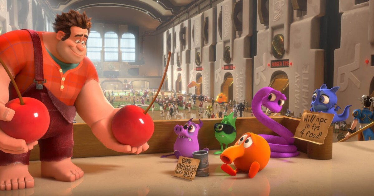 wreck it ralph unplugging