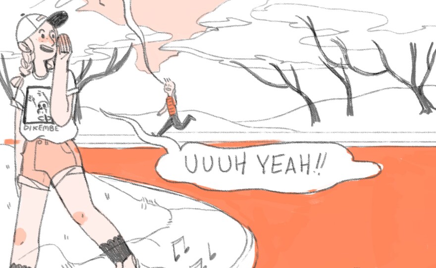 tripping art reference