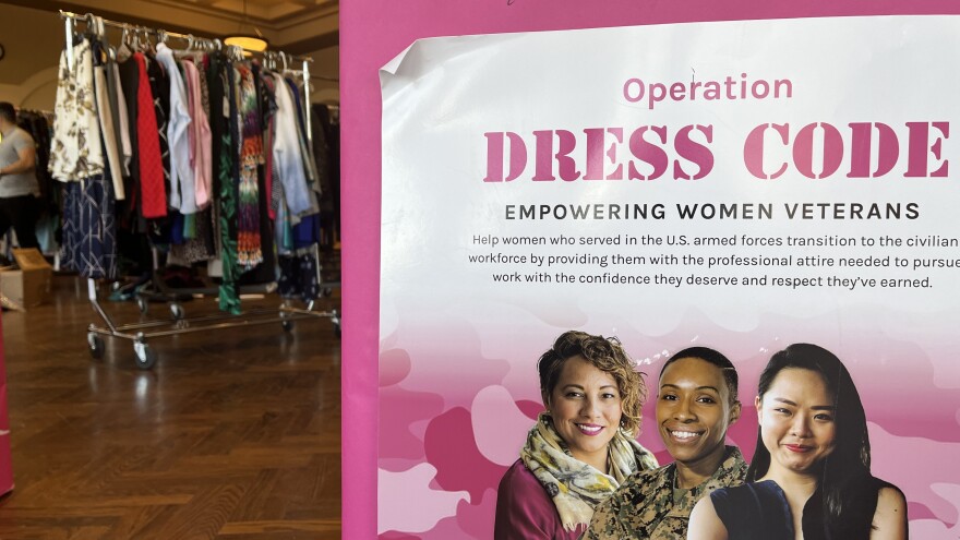 Operation Dress Code helps female service members transition to civilian life | KPBS Public Media