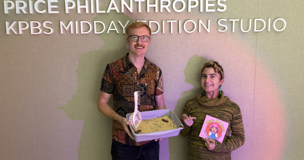 Kitty litter cake, slime pie? Local author says 'That's Not Food' | KPBS Public Media