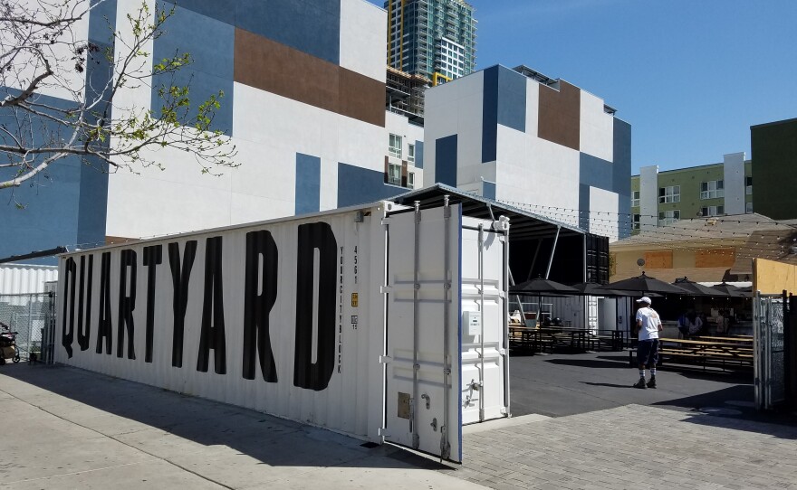 San Diego's Temporary Park Quartyard Opens In New Location This Week | KPBS Public Media