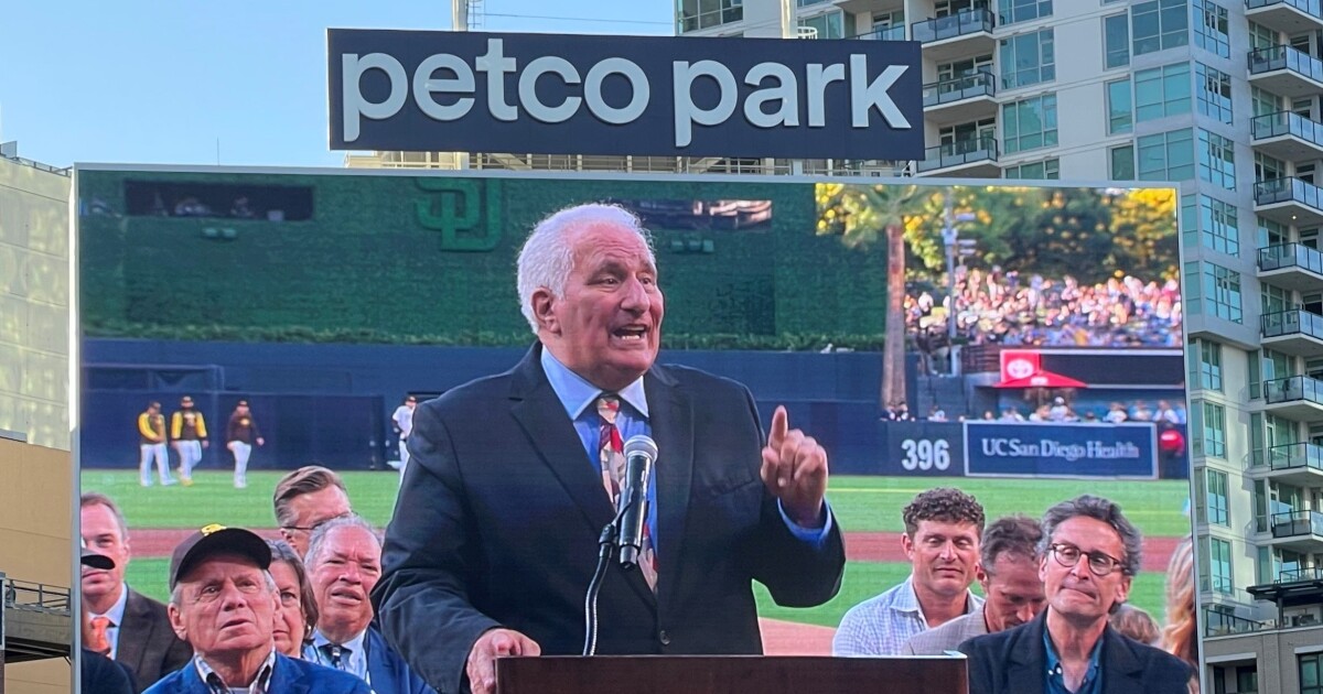 Long-time voice of San Diego Padres honored by team | KPBS Public Media