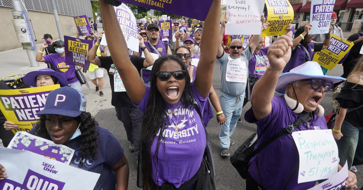 Overworked and understaffed: Kaiser workers are on the brink of a ...