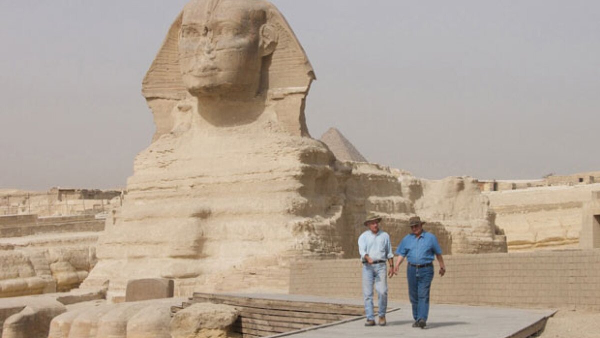 the sphinx was